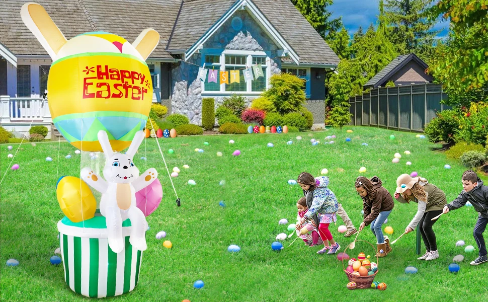 Easter Hot Air LED Inflatable Balloon – Kids Mega Mall