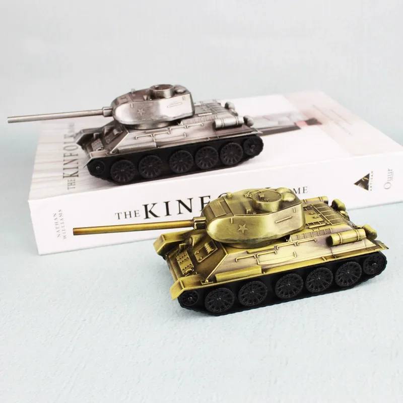 Military-T34-Model-Tank-Creative-Classic-World-War-Metal-Army-Battle-Tyle-Panzer-Diminutive ...