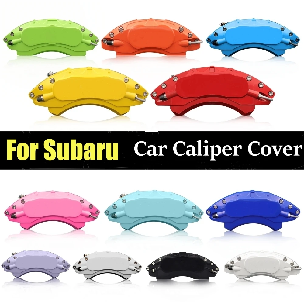 For-Subaru-Car-Brake-Caliper-Cover-Aluminum-Alloy-Front-Rear-Fit-WRX ...