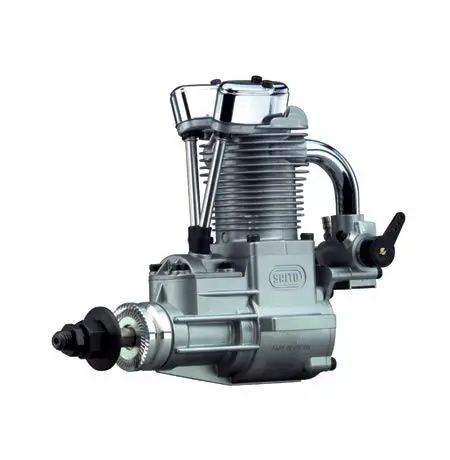 Rc Model Saito Engines Parts Four-Stroke Engine 100 FA-AAC with Muffler ...