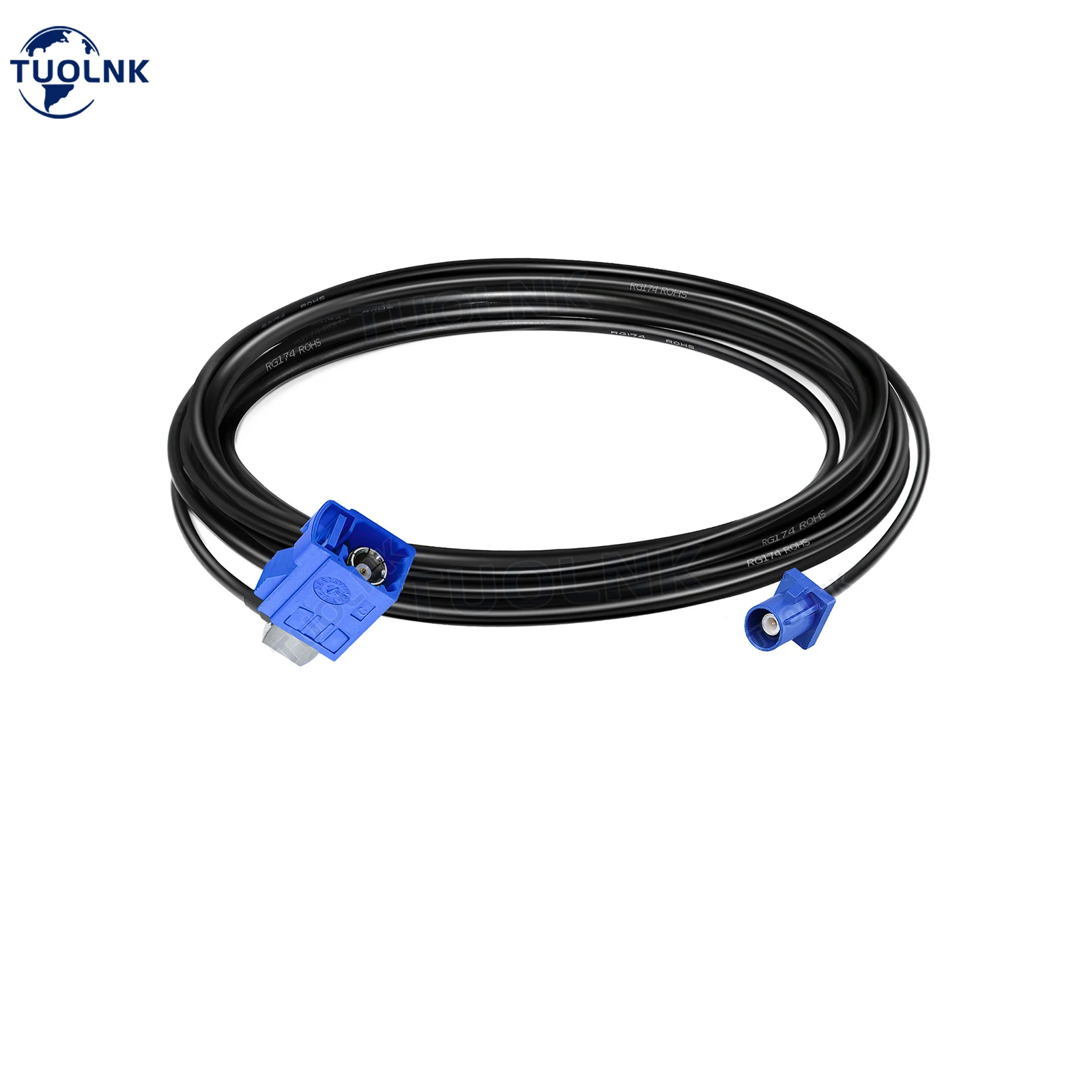 Fakra C Extension Cable Rg174 Fakra C Male To Fakra C Right Angle ...