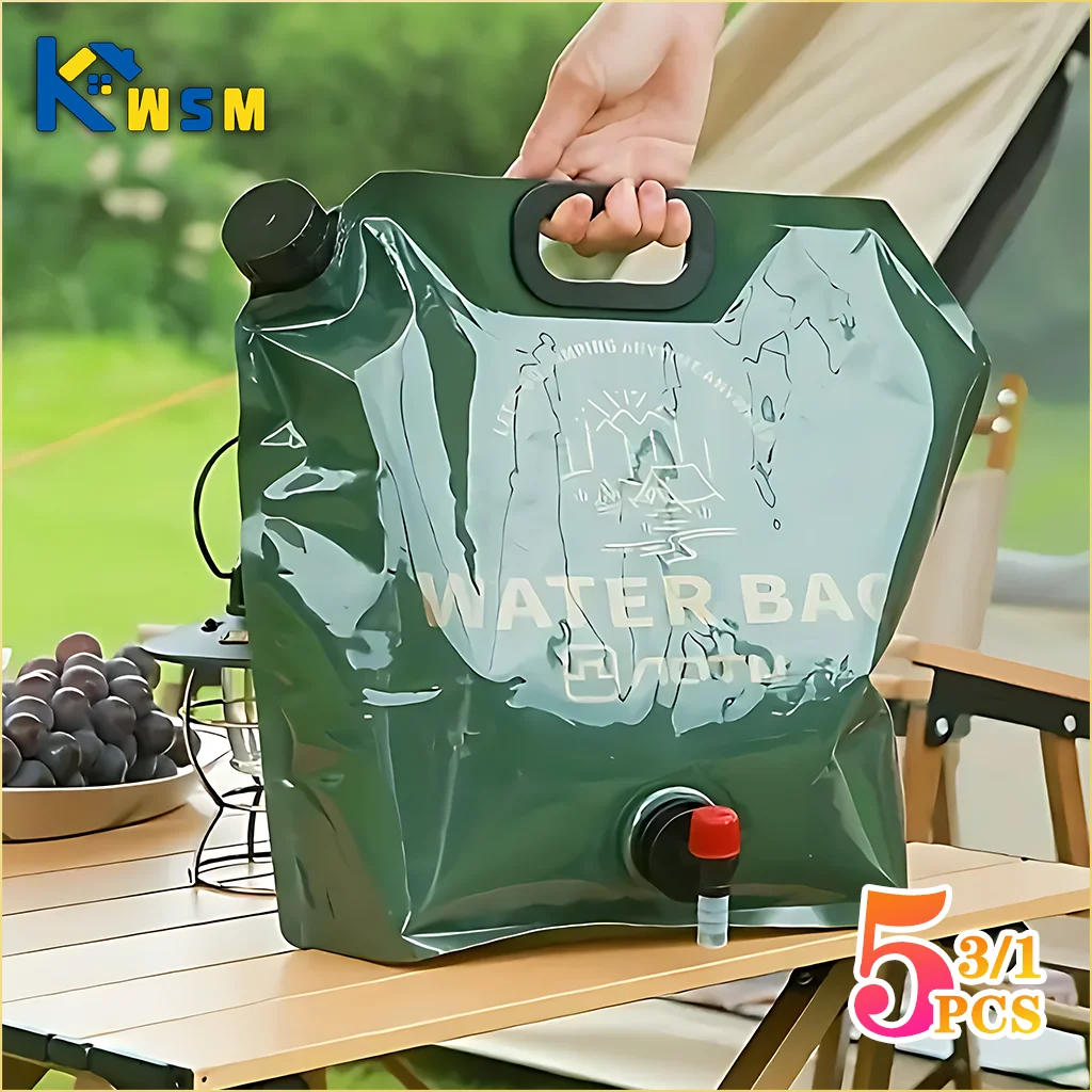 1-3-5PCS-9L-Outdoor-Large-Capacity-Foldable-Water-Storage-Bag-Camping ...