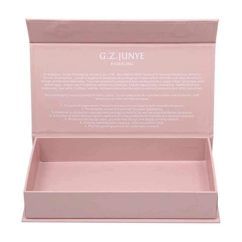 Eco-paper-rigid-gift-box-small-luxury-pink-magnetic-box-flap-custom ...
