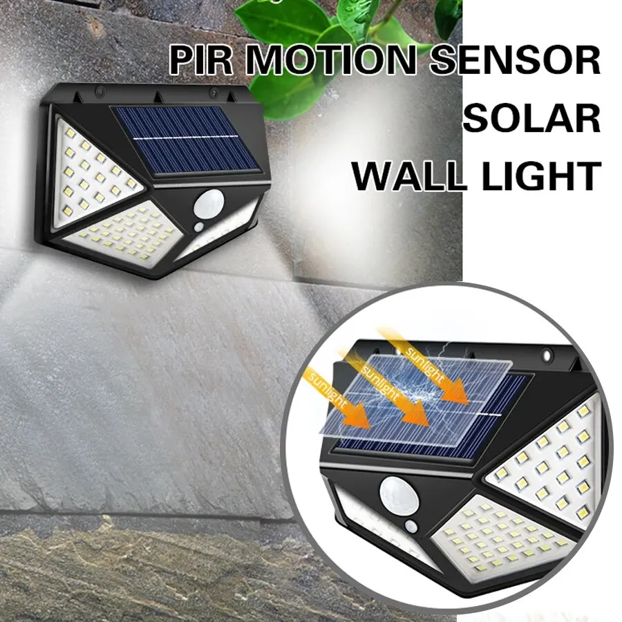 LED-Solar-Light-100Leds-3-Modes-Solar-Power-Motion-Sensor-Light-Solar-Lamp-Outdoor-Waterproof ...