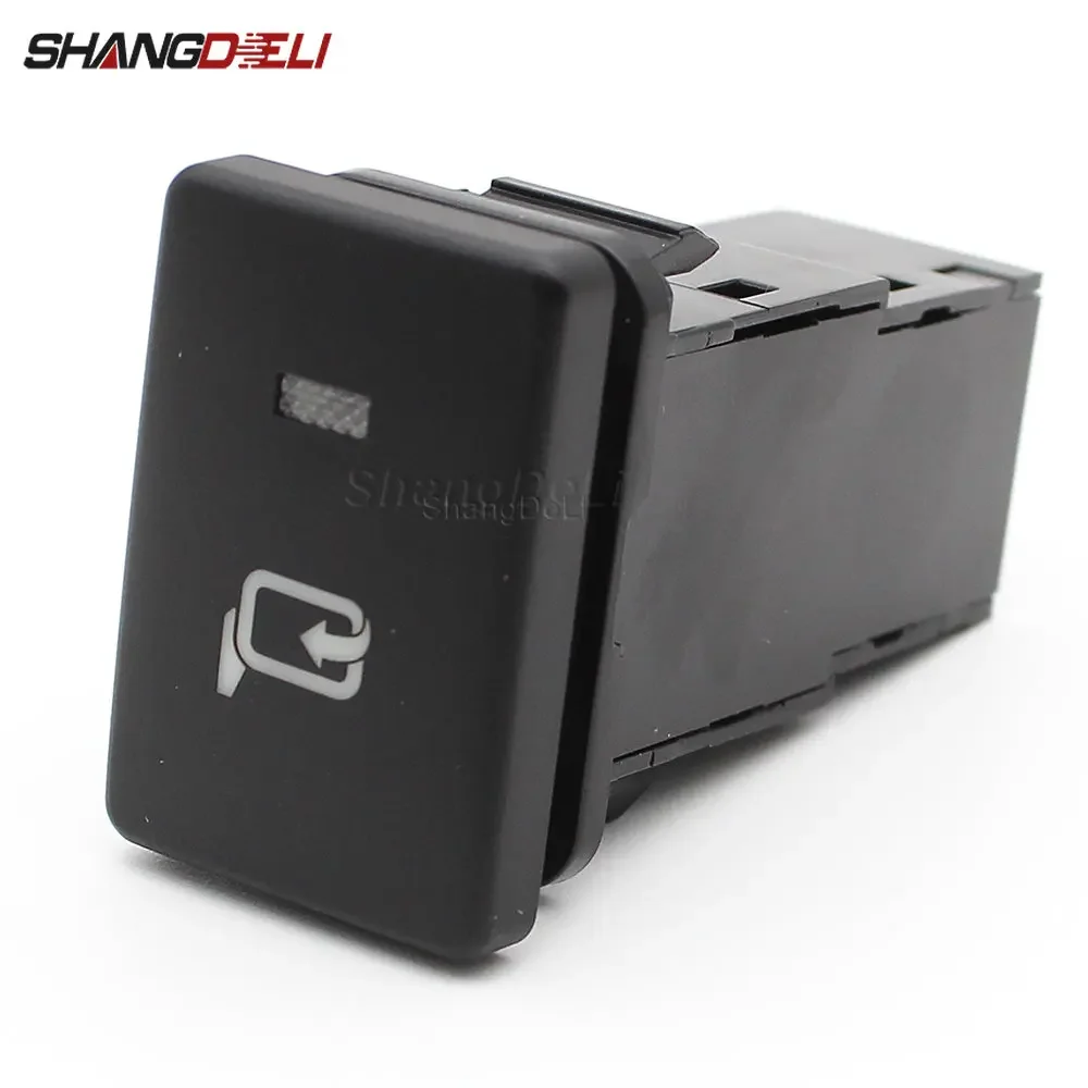 LED-Light-Wing-Rearview-Mirror-Folding-Control-Switch-Push-Button-For ...