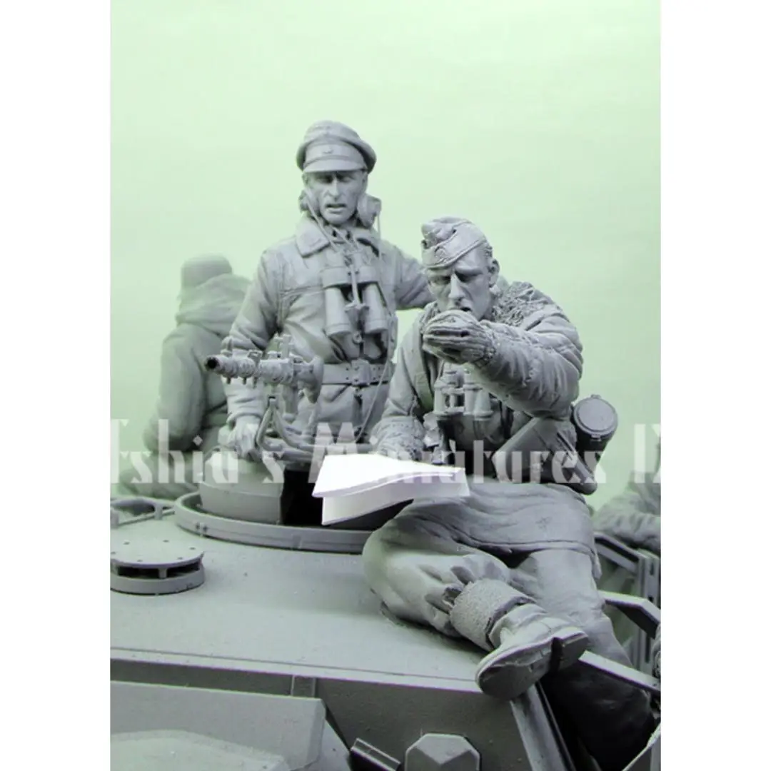 1/16 Resin Model Figure GK，German soldier , Unassembled and unpainted kit