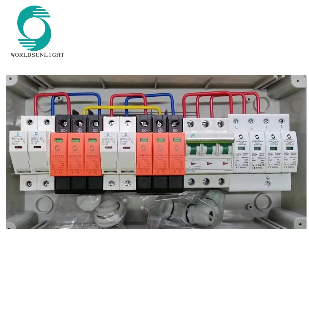 dc-combiner-box-2in-2out-2-string-1000V-Solar-Surge-Lightning ...