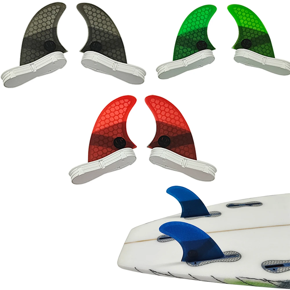 2pcs-set-GL-Size-Fibreglass-Honeycomb-Surfboard-Fin-UPSURF-FCS-2-Rear ...