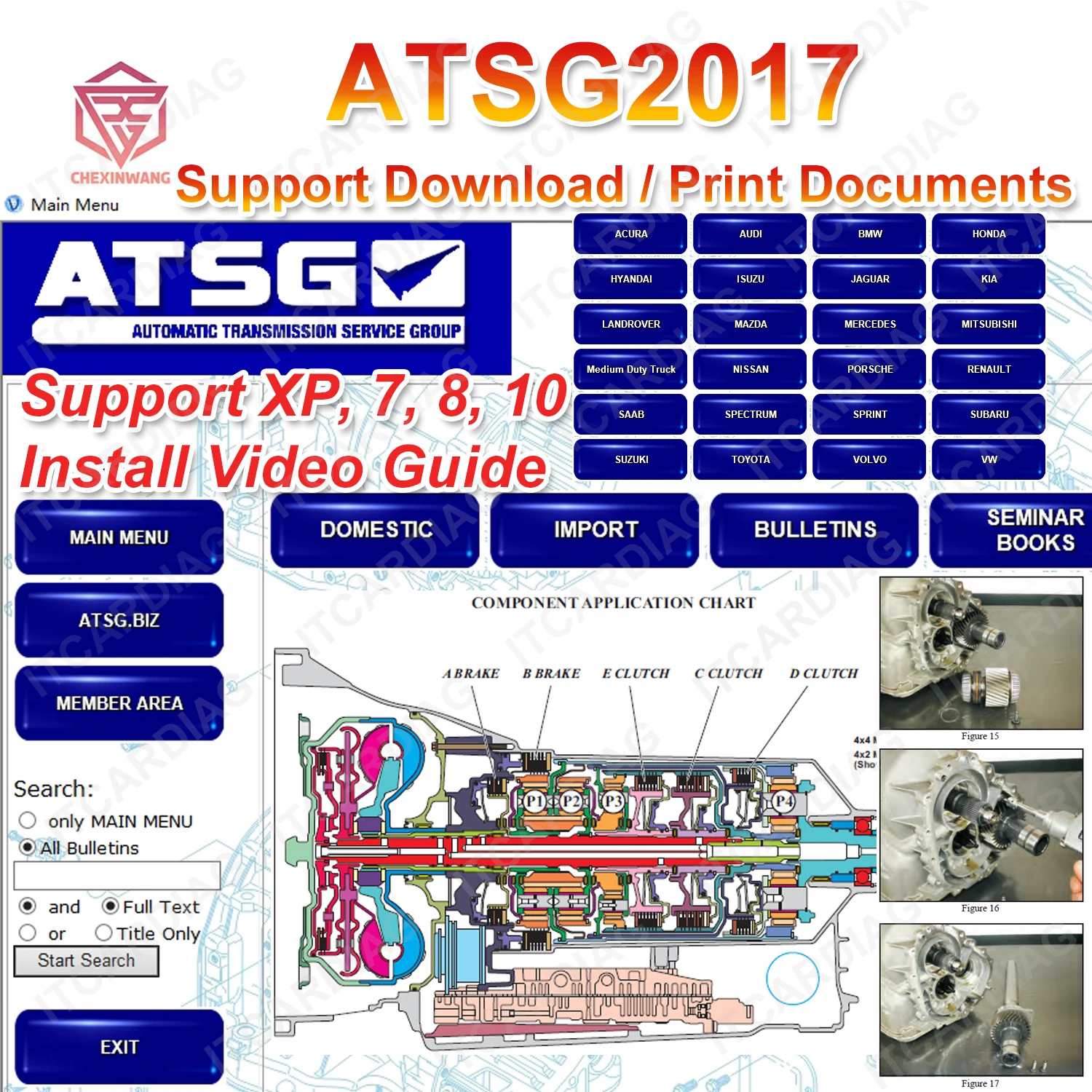 Newest-ATSG-2017-Auto-Repair-Software-Automatic-Transmissions-Service ...