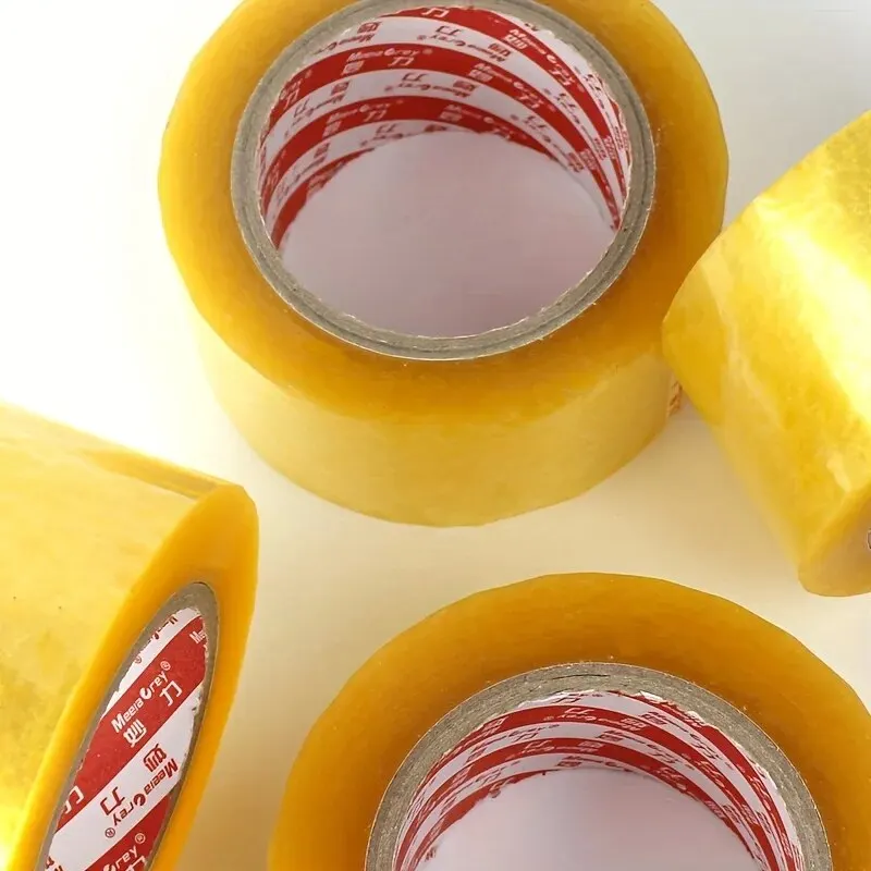 Transparent Yellow Tape for Packaging - Sokogala E-commerce