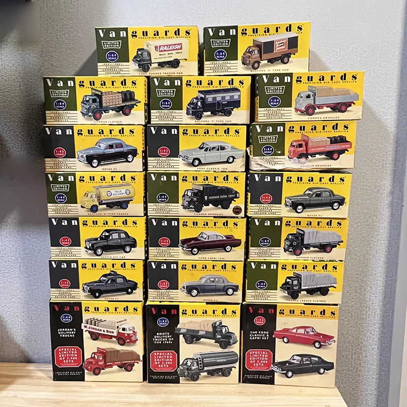 Lledo Vanguards Ford Thames Trader Van Raleigh Cycles Model 1:64 Commer ...