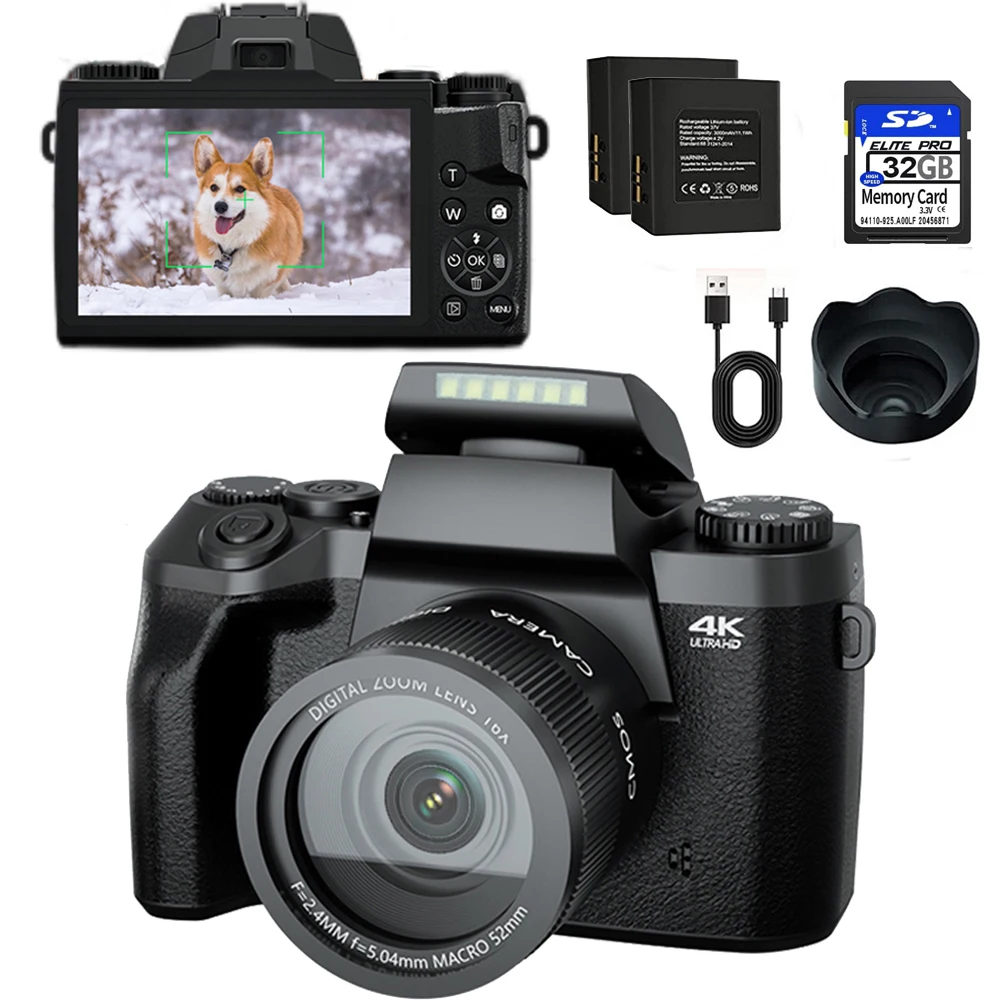 64MP-Digital-Photo-Camera-SLR-DSLR-For-Photography-Auto-Focus-4K-Vlog ...
