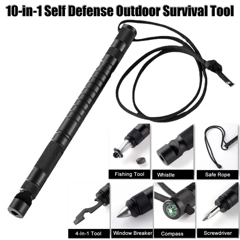 10-IN-1-Multi-Function-Portable-Self-Defense-Pen-Outdoor-Survival-Tool ...