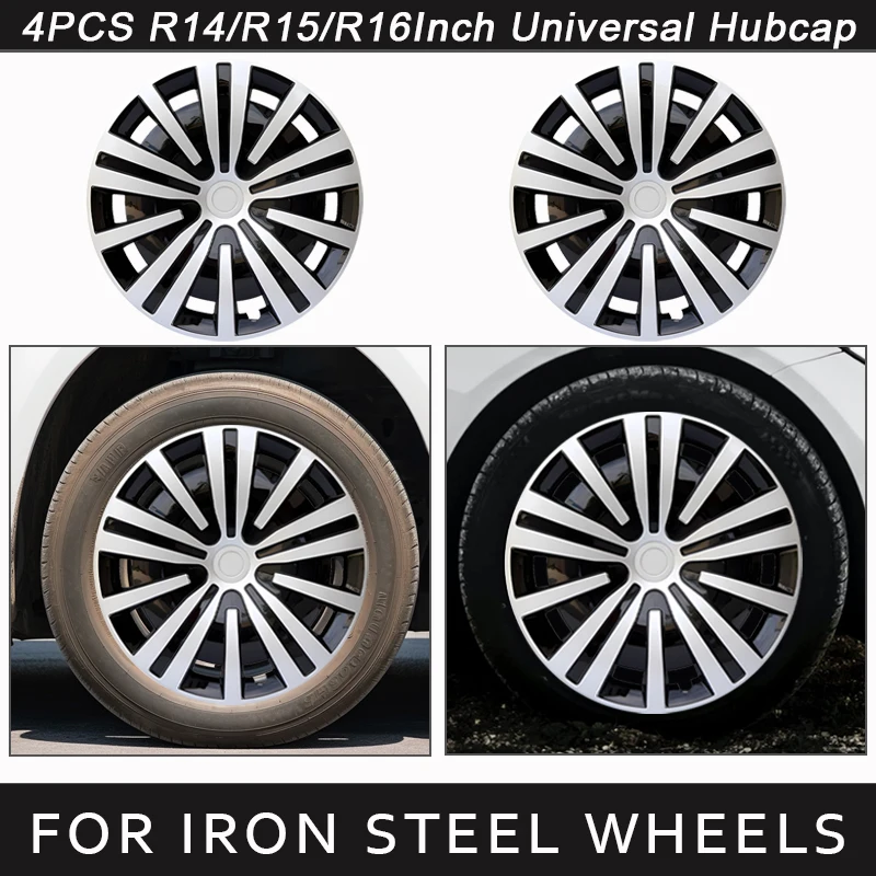 4pcs-Universal-Wheel-Cover-Hubcap-R14-R15-R16-Inch-Replacement-Hub-Caps ...
