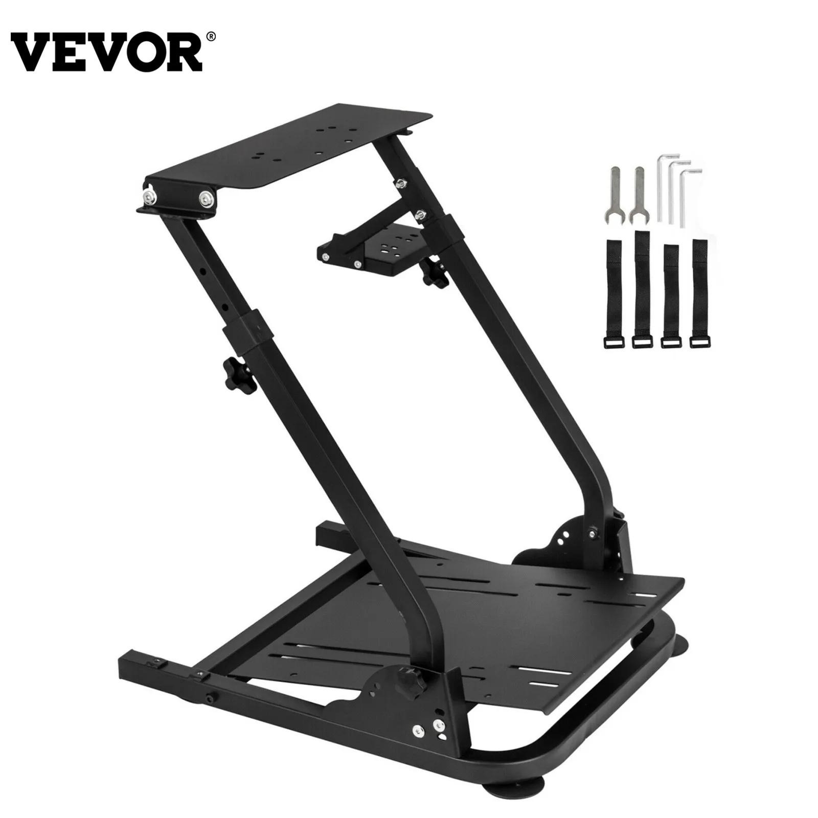 VEVOR G29 Folding Racing Wheel Stand G920 Carbon Steel Steering Wheel ...