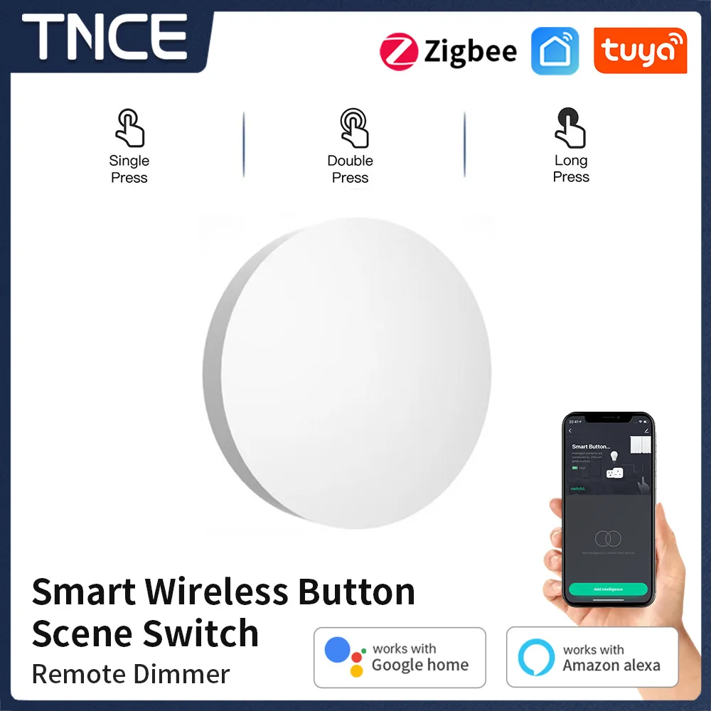 TNCE-Tuya-Smart-Zigbee-Switch-Push-Scene-Button-Switch-Smart-Wireless ...