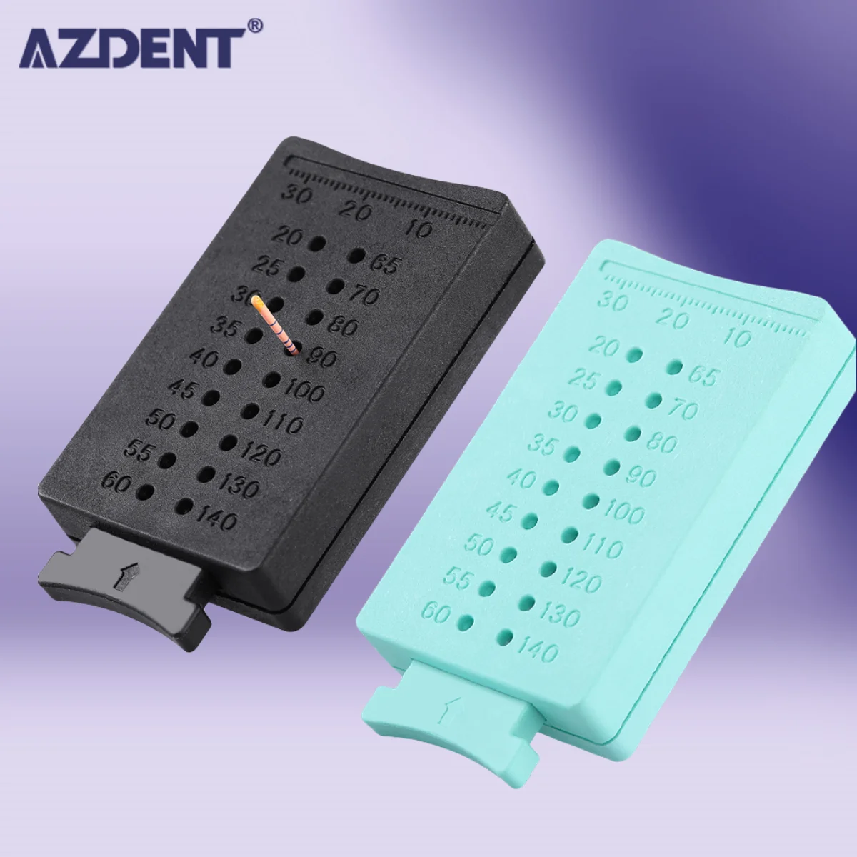 AZDENT-Dental-Instruments-Endo-Rulers-Gutta-Percha-Cutter-Measering ...