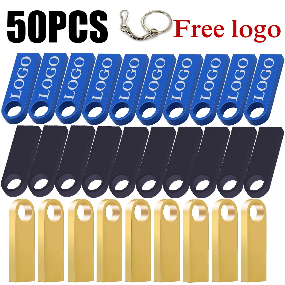 50PCS-Custom-LOGO-USB-Flash-Drive-4GB-8GB-2-0-High-Speed-Pen-Drive-16GB ...