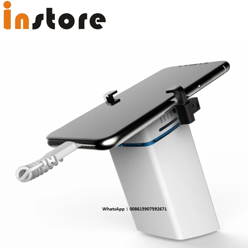 10 Pcs Desktop Mobile Phone Display Alarm Stand Cell Phone Anti Theft ...