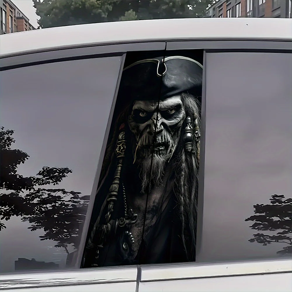 2 Piece Terminator & Pirate Demon Vinyl Car Sticker - Scratch Resistant ...