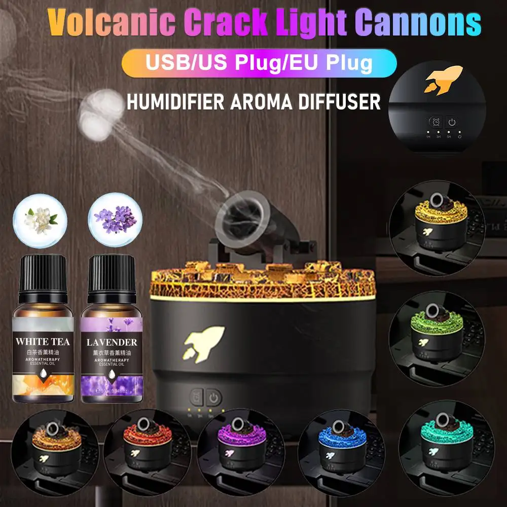 Volcanic-Crack-Light-Cannons-Humidifier-Essential-Oil-Diffuser-Cannon ...