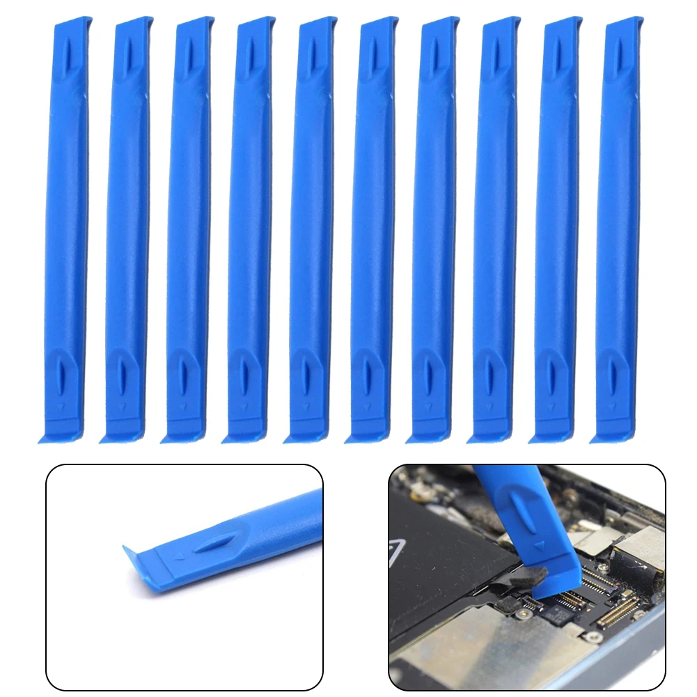 10pcs-83mm-Light-Blue-Plastic-Opening-Tool-Cross-Crowbar-DIY-Spudger ...