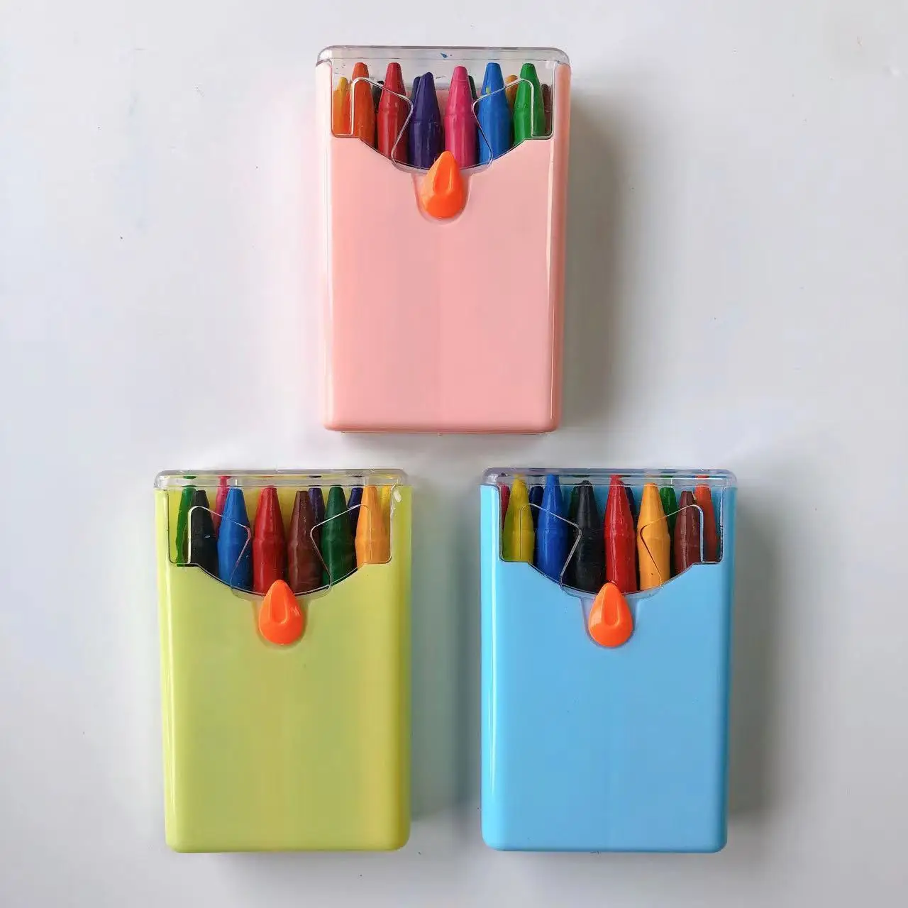 12pcs-Washable-Wax-Crayon-Color-Crayons-Do-not-Dirty-Hands-Pencil ...