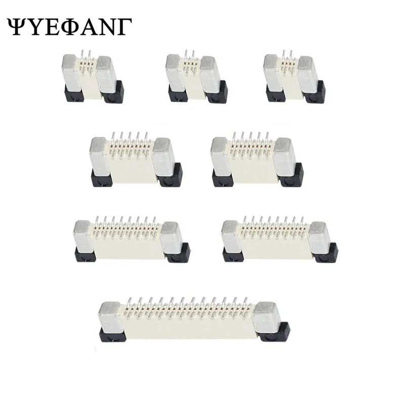 Tipo vertical 4p 5p 6p 7p 8p 10p 12p 14p 16p 18p 20p 22p 24p 26p 28 5 do conector do passo ffc ...