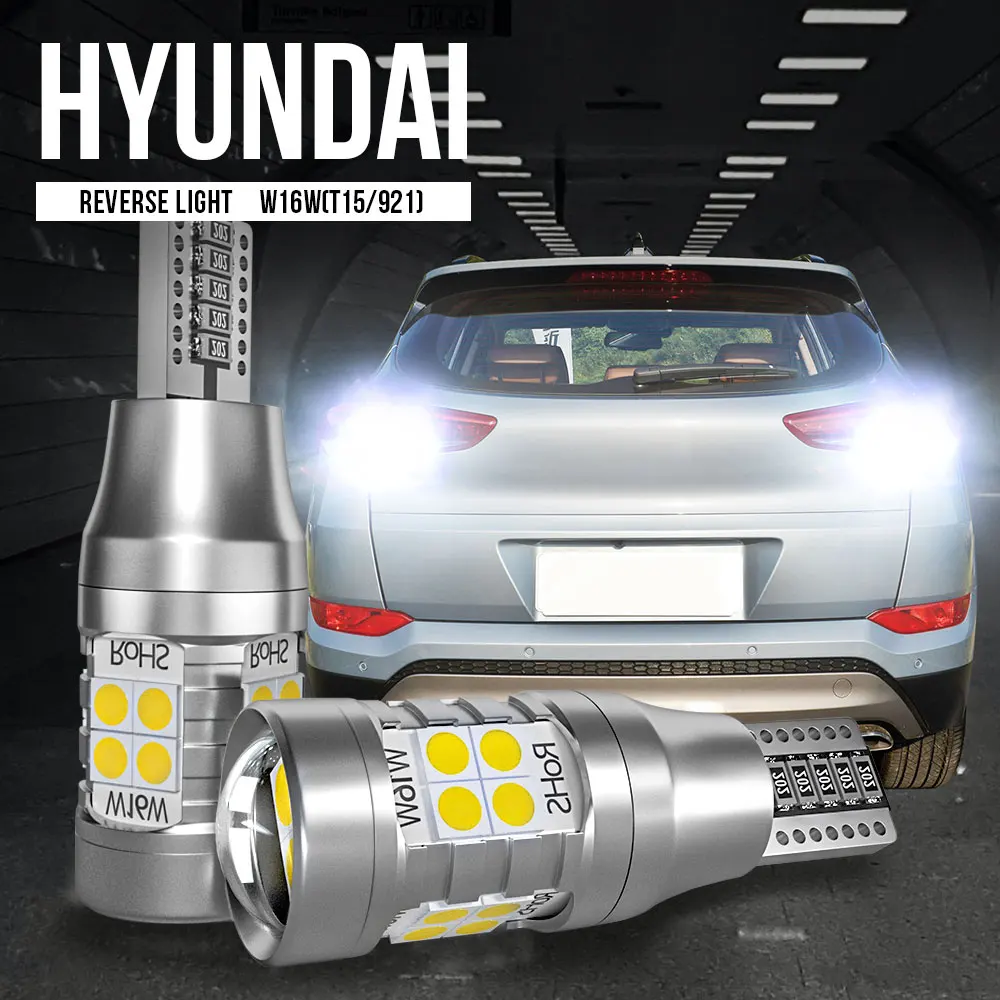 2x-W16W-T15-921-LED-Backup-Light-Reverse-Lamp-Canbus-For-Hyundai-Creta ...