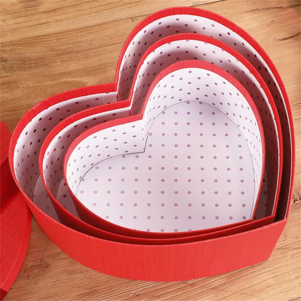 Paper-Useful-Floral-Chocolate-Holder-Heart-Shaped-Storage-Box-with-Lid ...