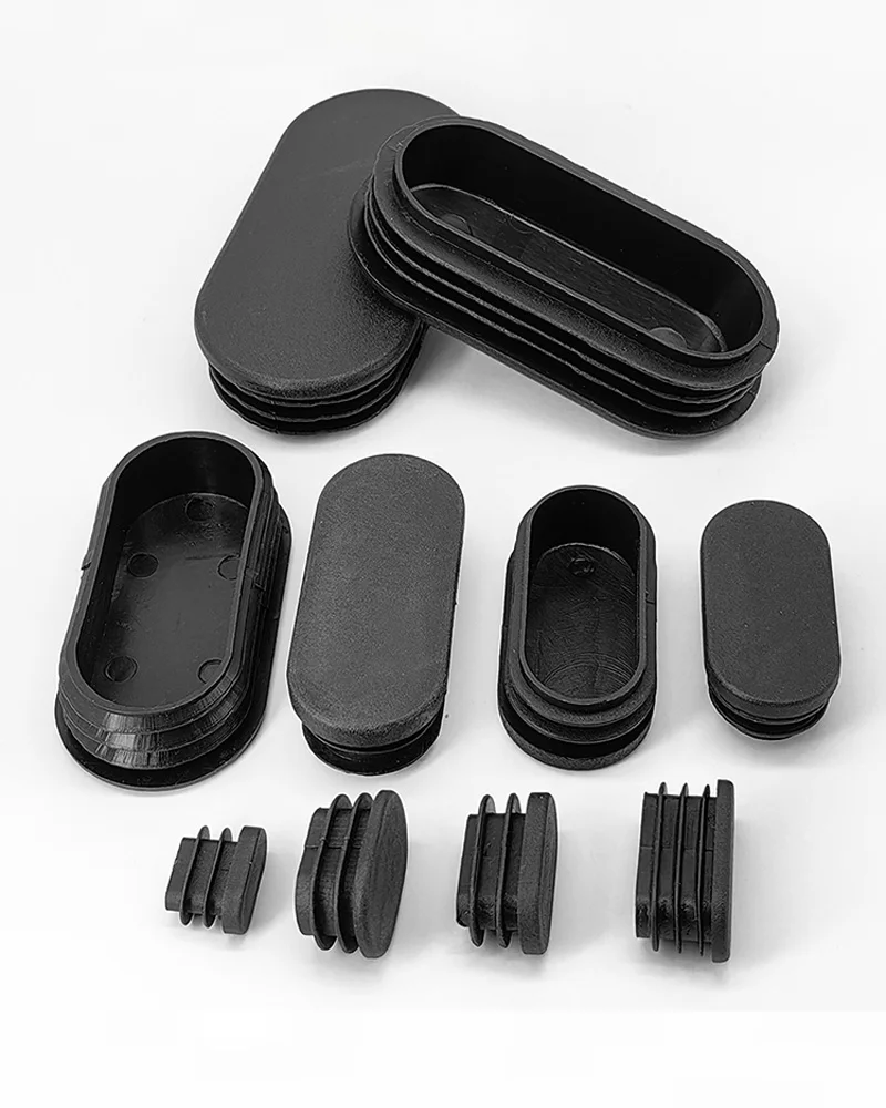 Elliptical-Plastic-Tube-Plug-Pipe-Blanking-End-Cap-Non-slip-Table-Foot ...