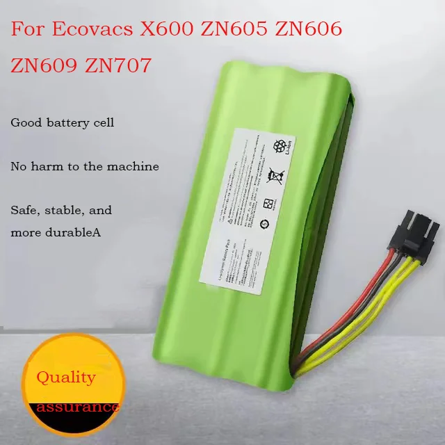 New 14.4V 3000mAh Ni-MH Battery Pack For Ecovacs Deebot Deepoo X600 ...