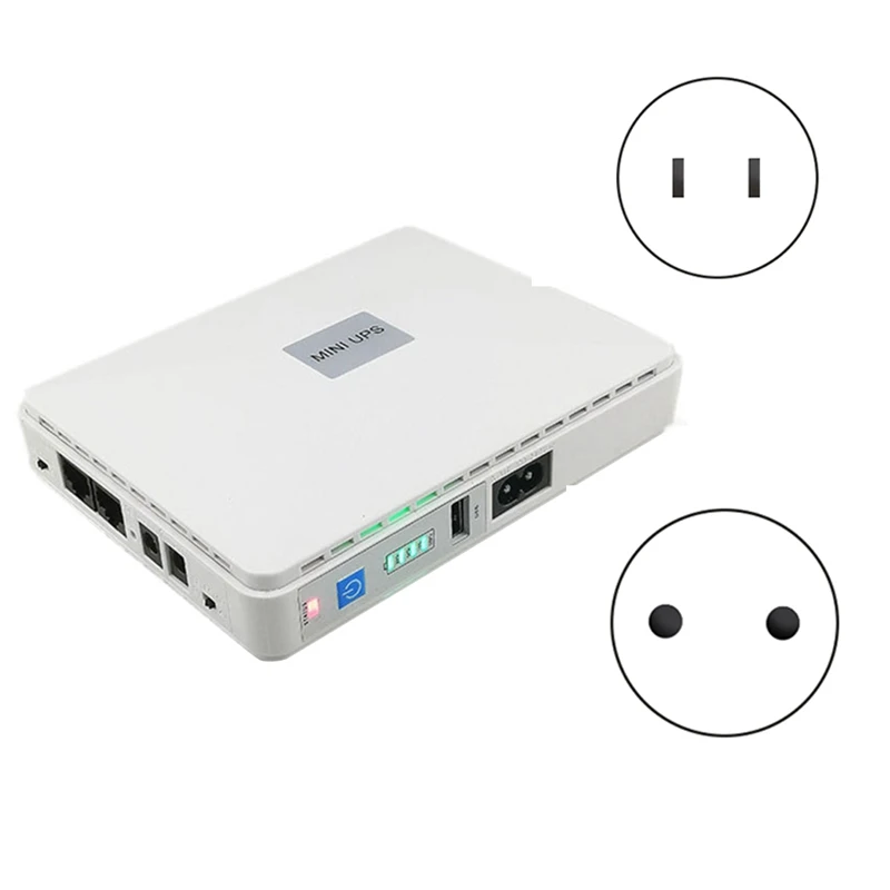 Mini UPS POE 15V 24V Battery Backup 8800Mah Power Supply Battery For ...