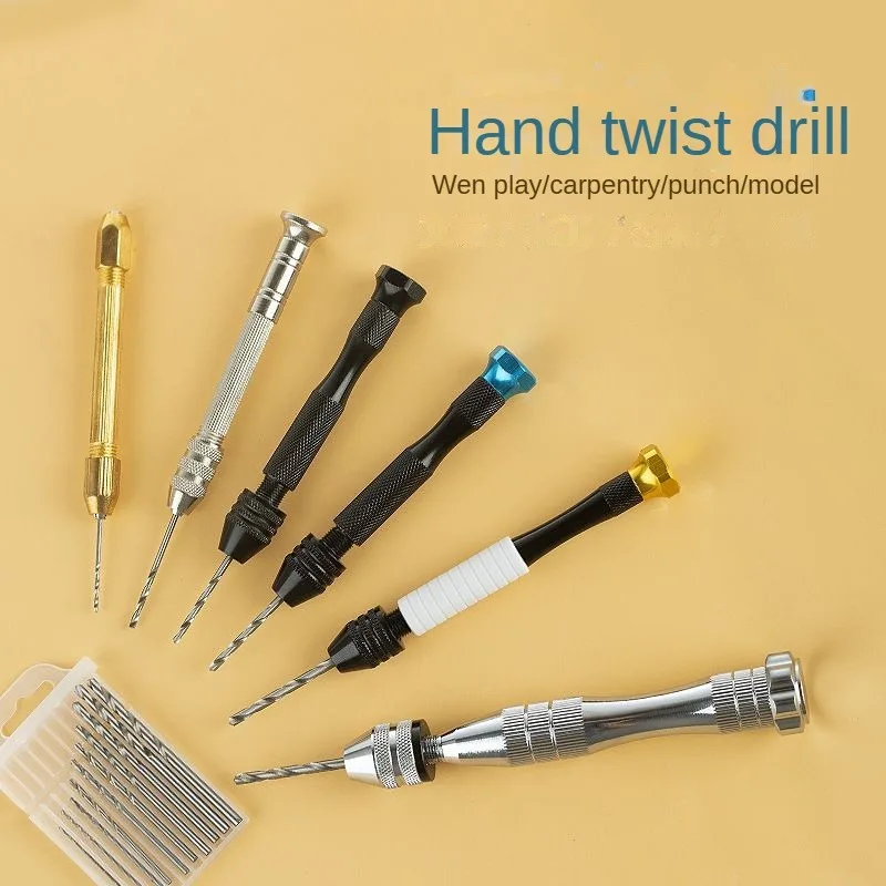 Mini-Tool-Set-with-Black-Hand-Twist-Drill-10Pcs-Fried-Dough-Twists ...