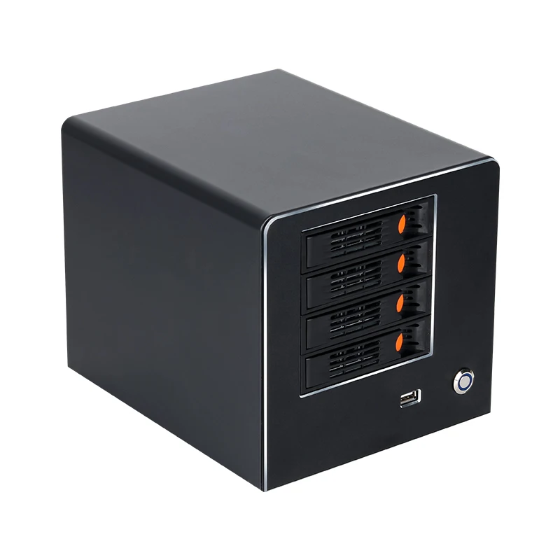 Home Desktop PC NAS Intel Celeron N2940 Processor Supports 4x SATA Bays ...