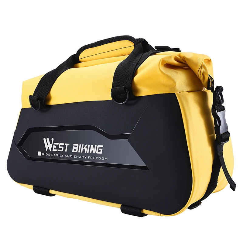 WEST-BIKING-Sports-Bags-13-25L-Expandable-Bike-Trunk-Bag-MTB-Hard-Shell ...