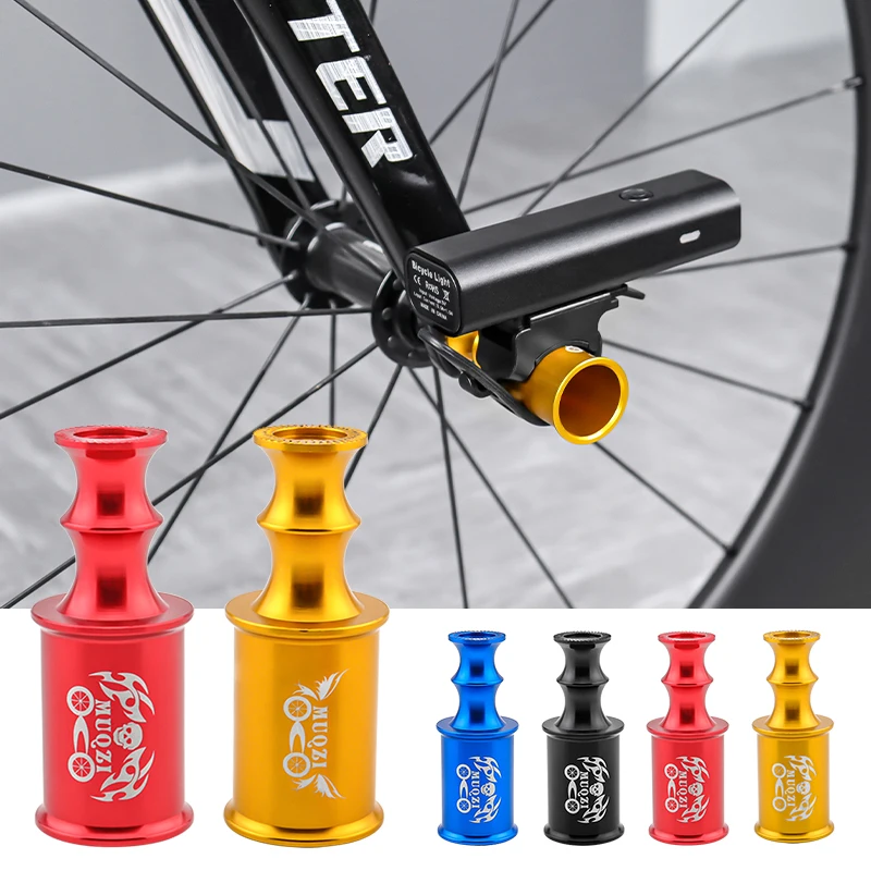 MUQZI-Bicycle-Hub-Quick-Release-Axis-Front-Wheel-Lamp-Holder-Cycling ...