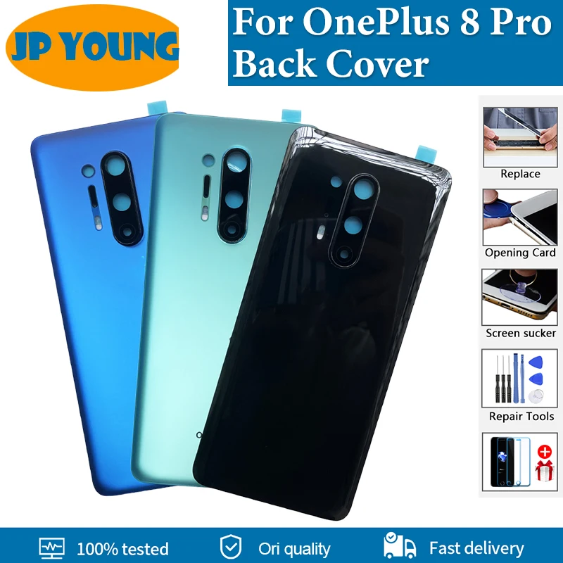 Original-Gorilla-Glass-For-OnePlus-8-Pro-Rear-Housing-Cover-For-OnePlus ...