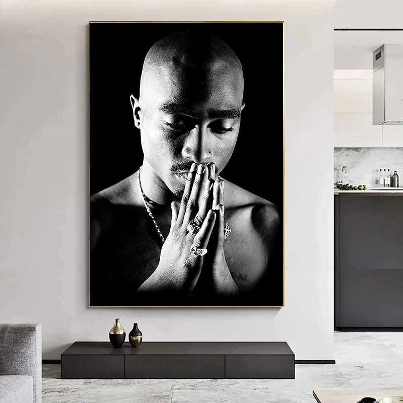 Tupac Smoking Poster
