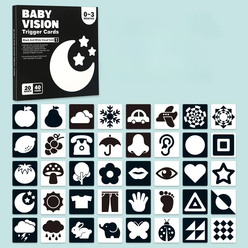 3-to-6-Months-Vision-Trigger-Cards-Early-Education-Cards-Training ...
