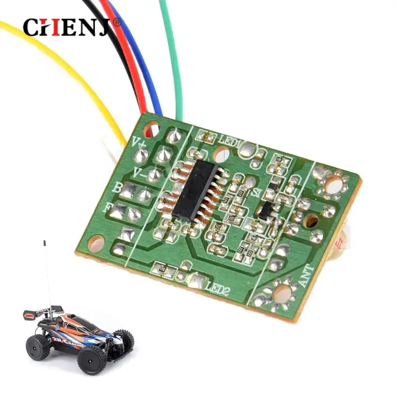 Hot-4CH-RC-Remote-Control-27MHz-Circuit-Transmitter-And-Receiver-Board ...