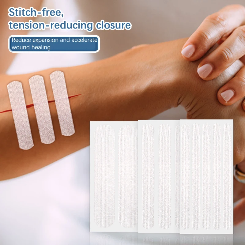 2/3/5 Strip Wound Closure Tape Adhesive Sterile Medical Bandage Strip ...