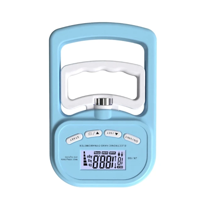Grip Strength Tester 396Lbs/180Kg Digital Hand Dynamometer Grip ...