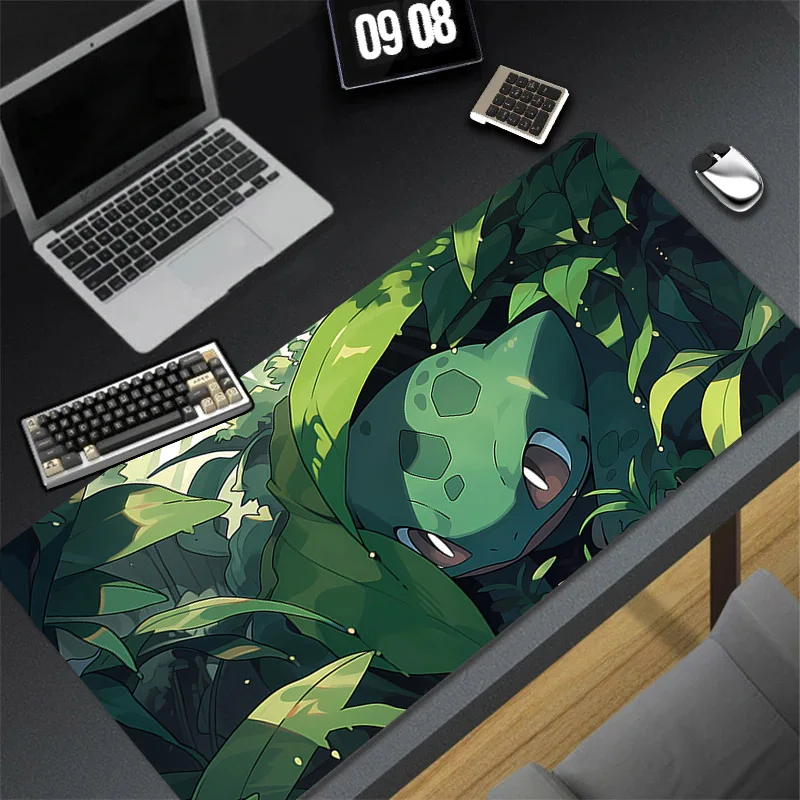 Non-Slip-Cartoon-Gaming-Mouse-Pad-tapete-de-mesa-verde-B-Bulbasaur ...
