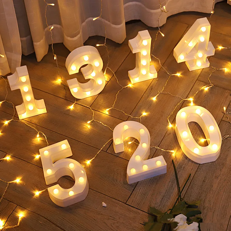 Alphabet-Letter-LED-Nights-Lights-Number-Lamp-Decor-Party-Room-Birthday ...