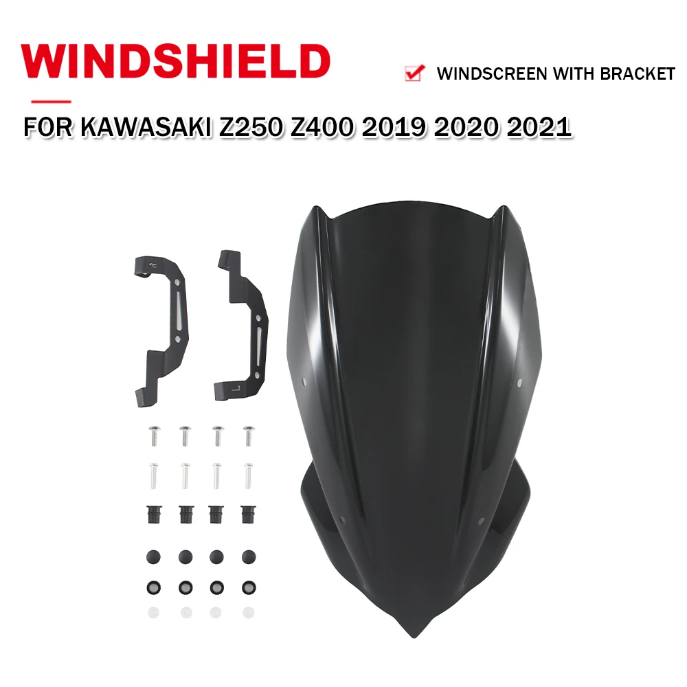 Motorcycle-Sport-Wind-Shield-Windscreen-Protect-Spoiler-Cover-For ...