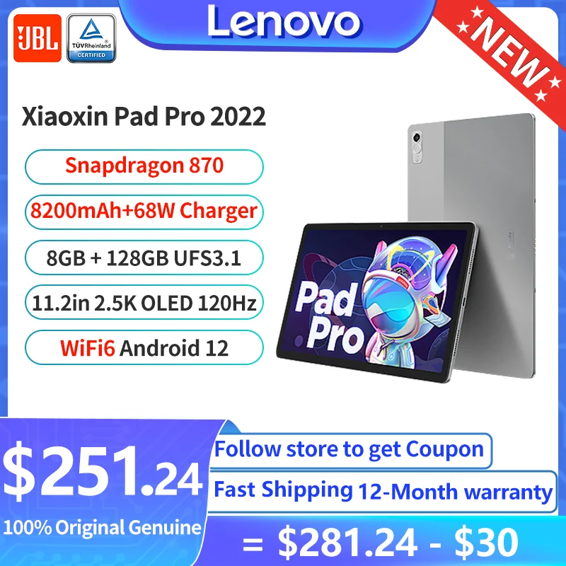 Lenovo-Tableta-Xiaoxin-Pad-Pro-2022-de-11-2-pulgadas-Snapdragon-870 ...