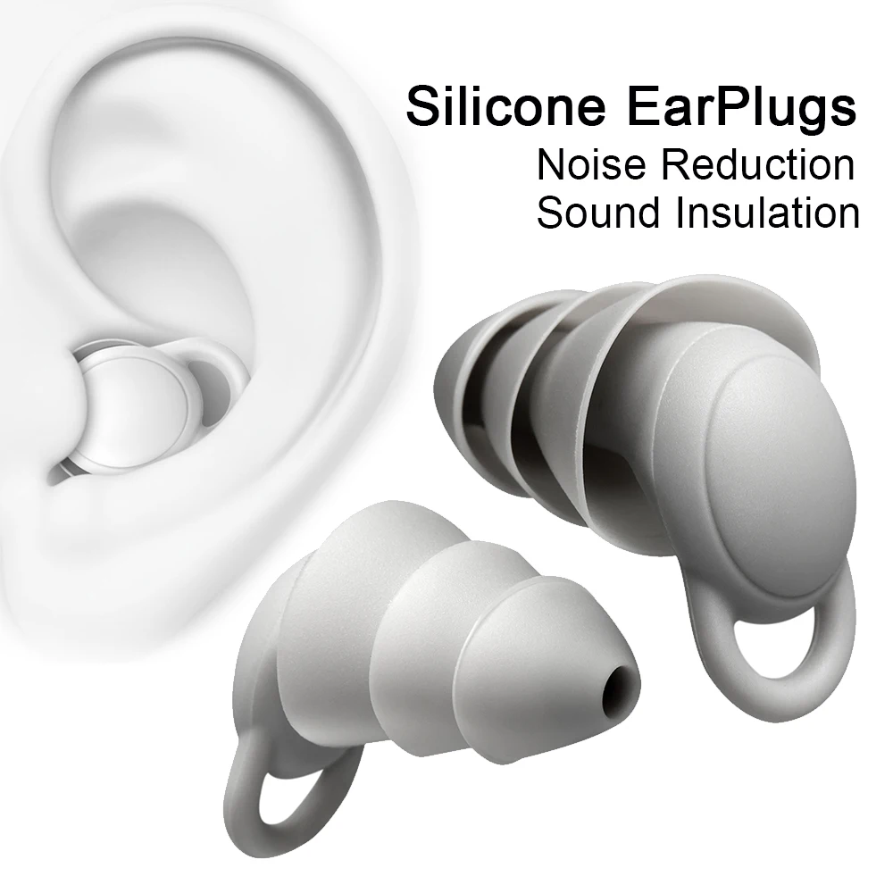 1Pair-Silicone-Ear-Plugs-Noise-Reduction-Sound-Insulation-Earplugs ...