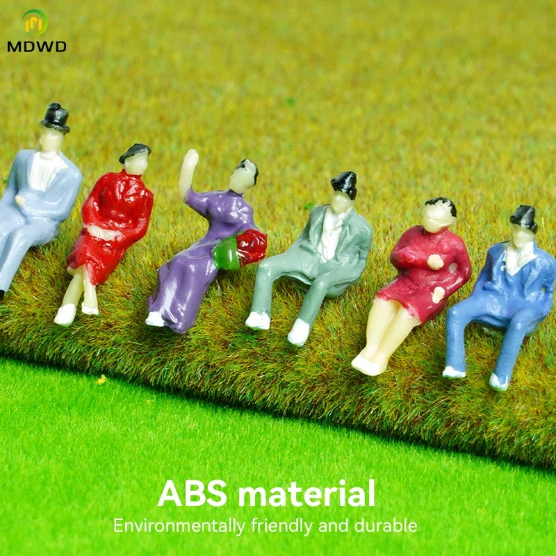 Model-Miniature-1-87-HO-Scale-Architectural-Painted-Models-Human-Scale ...