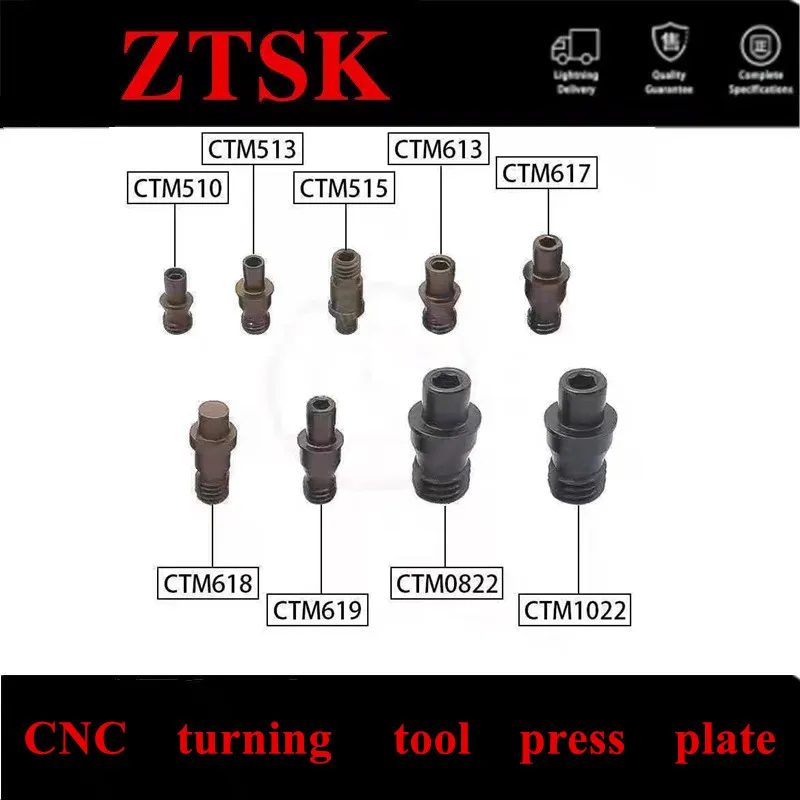 10PCS-Turning-Tool-Lock-Pin-CTM510-CTM513-CTM515-CTM613-CTM617-CTM618 ...